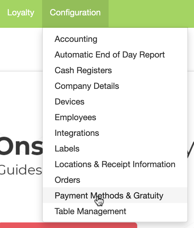 Using gratuity / tips - step-by-step guide – Onslip Support