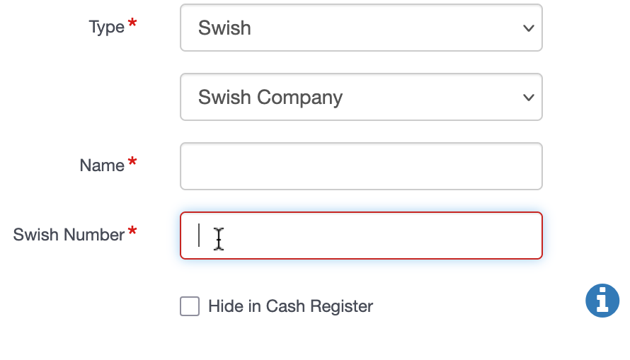 Swish – Onslip Support